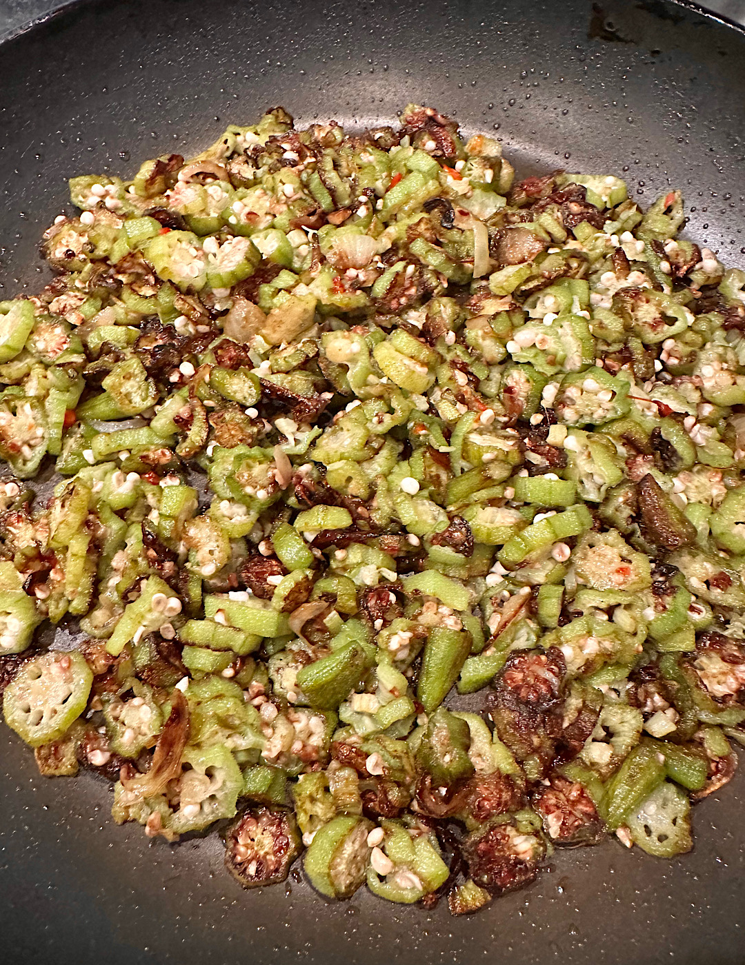 Gebakken okra (oker) | Mooie recepten