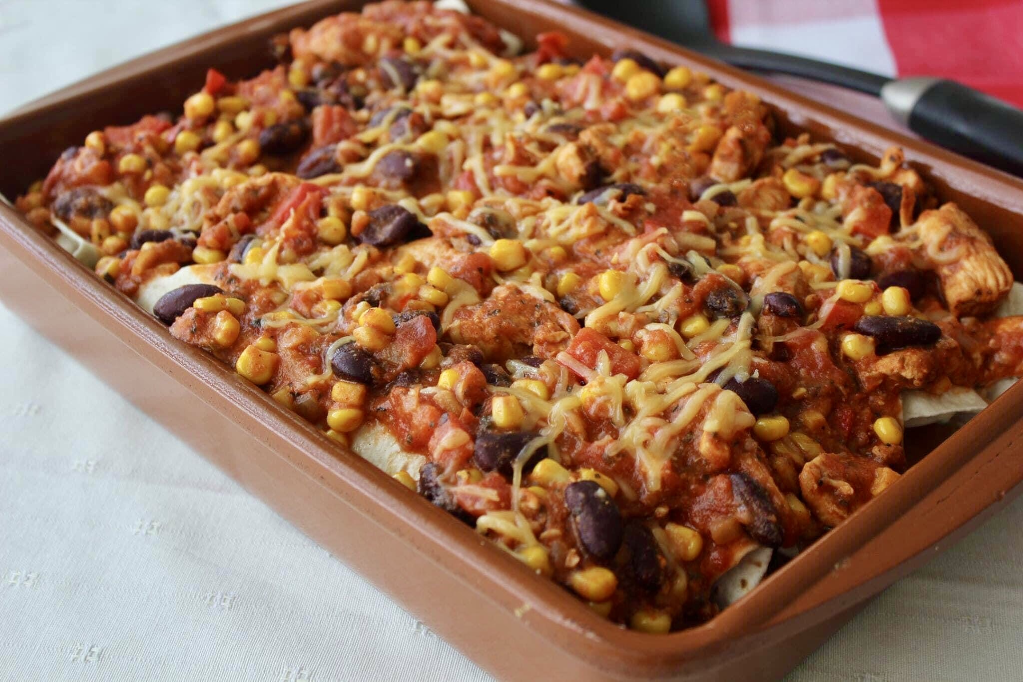 De lekkerste enchilada’s met kip! | Mooie recepten