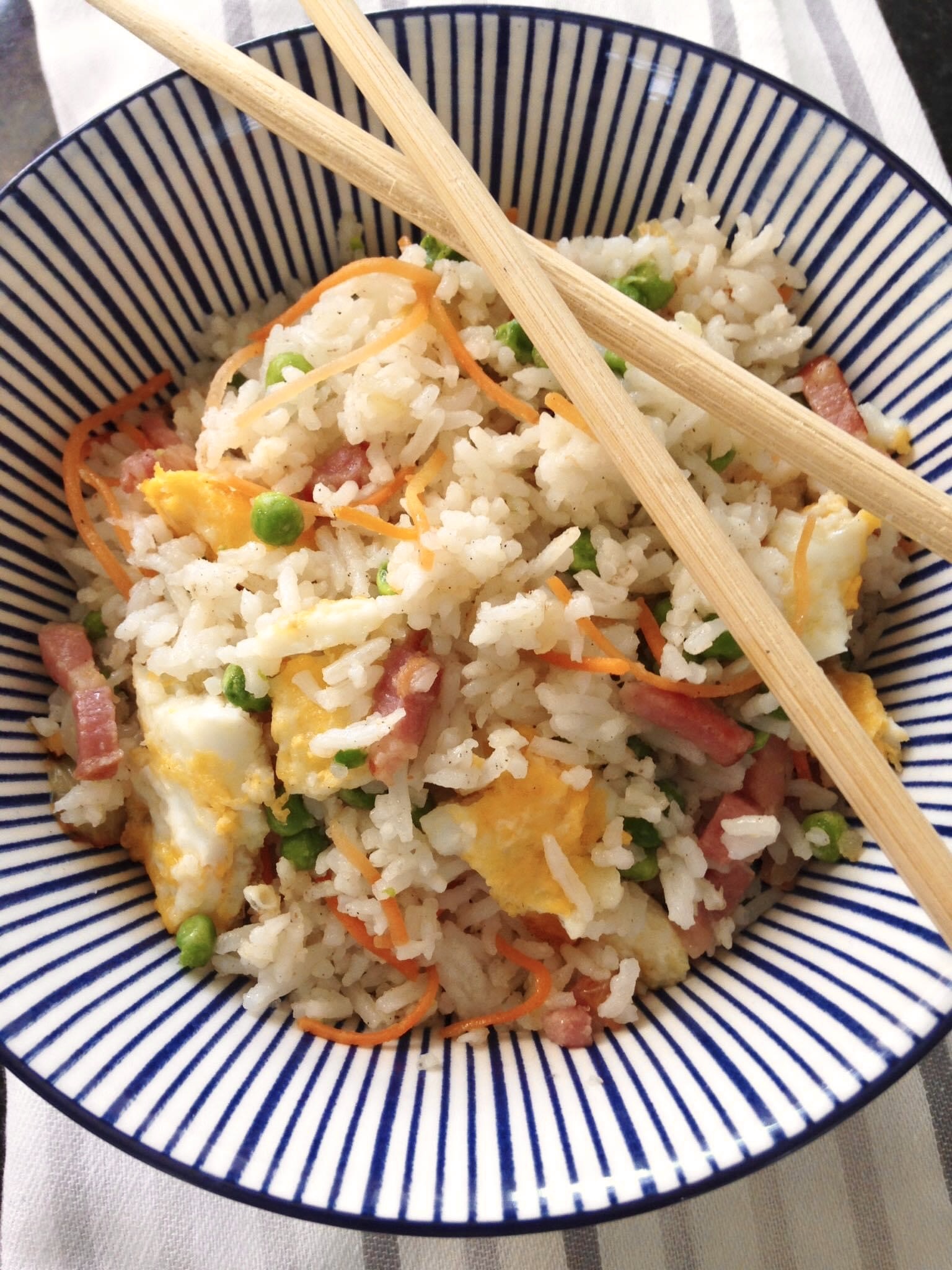 Gebakken rijst met van alles en nog wat! | Mooie recepten