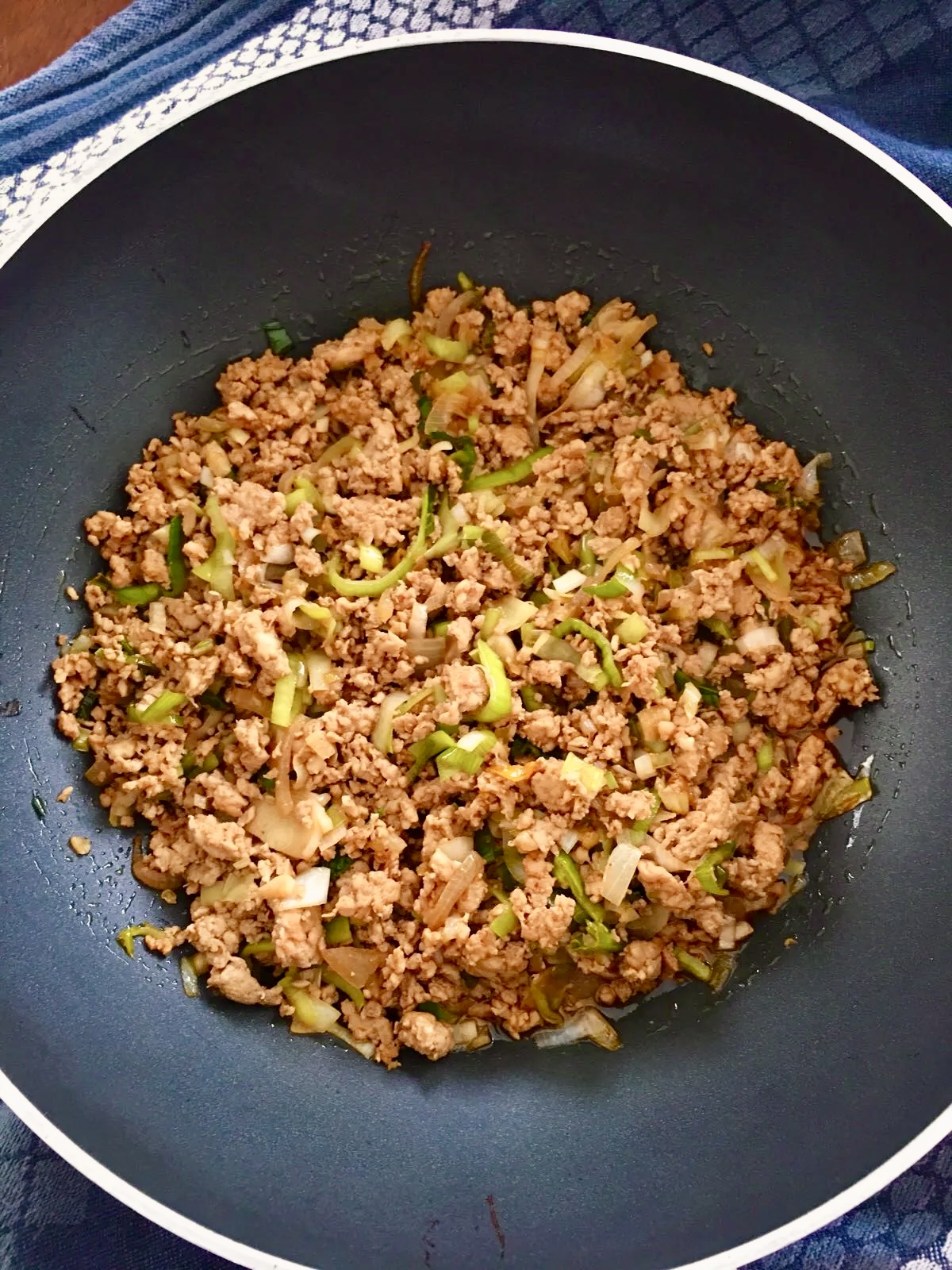 Pittige kipgehakt met prei | Mooie recepten